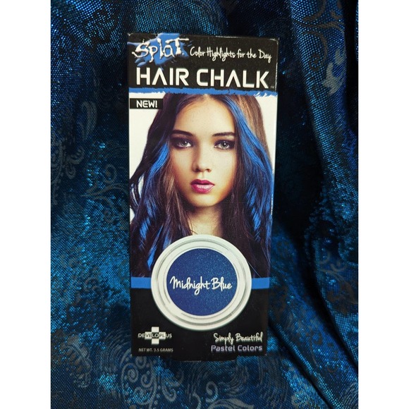 Splat | Hair | Splat Hair Chalk Midnight Blue Temporary Color Nib ...